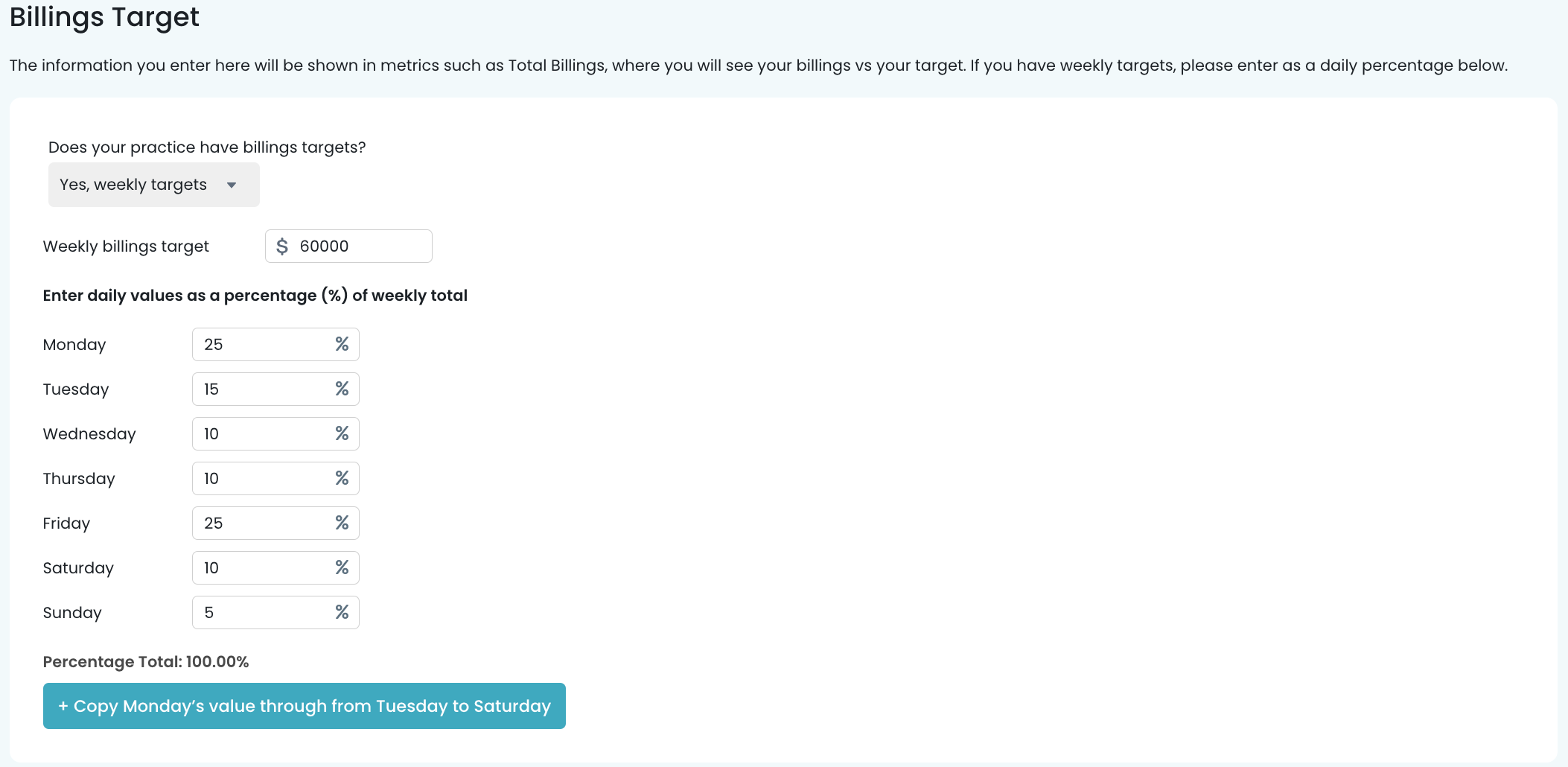 Completing Cubiko Settings
